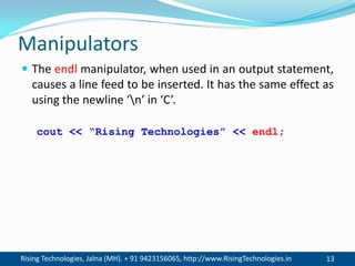 01. introduction to C++ | PDF