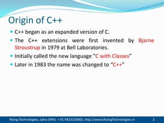 01. introduction to C++ | PDF | Programming Languages | Computing