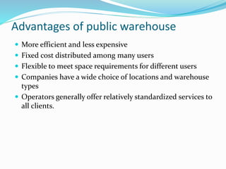 amit chauhan warehousing presentation | PPTX