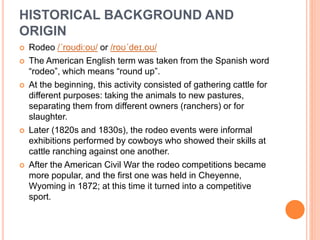 Rodeos | PPTX