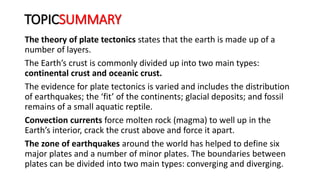 CAMBRIDGE AS GEOGRAPHY REVISION: ROCKS AND WEATHERING - 3.1 PLATE ...