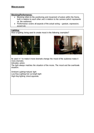 01. mise en scene notes sheet | DOCX