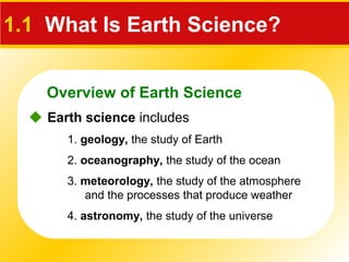 Introduction to Earth Science | PPT