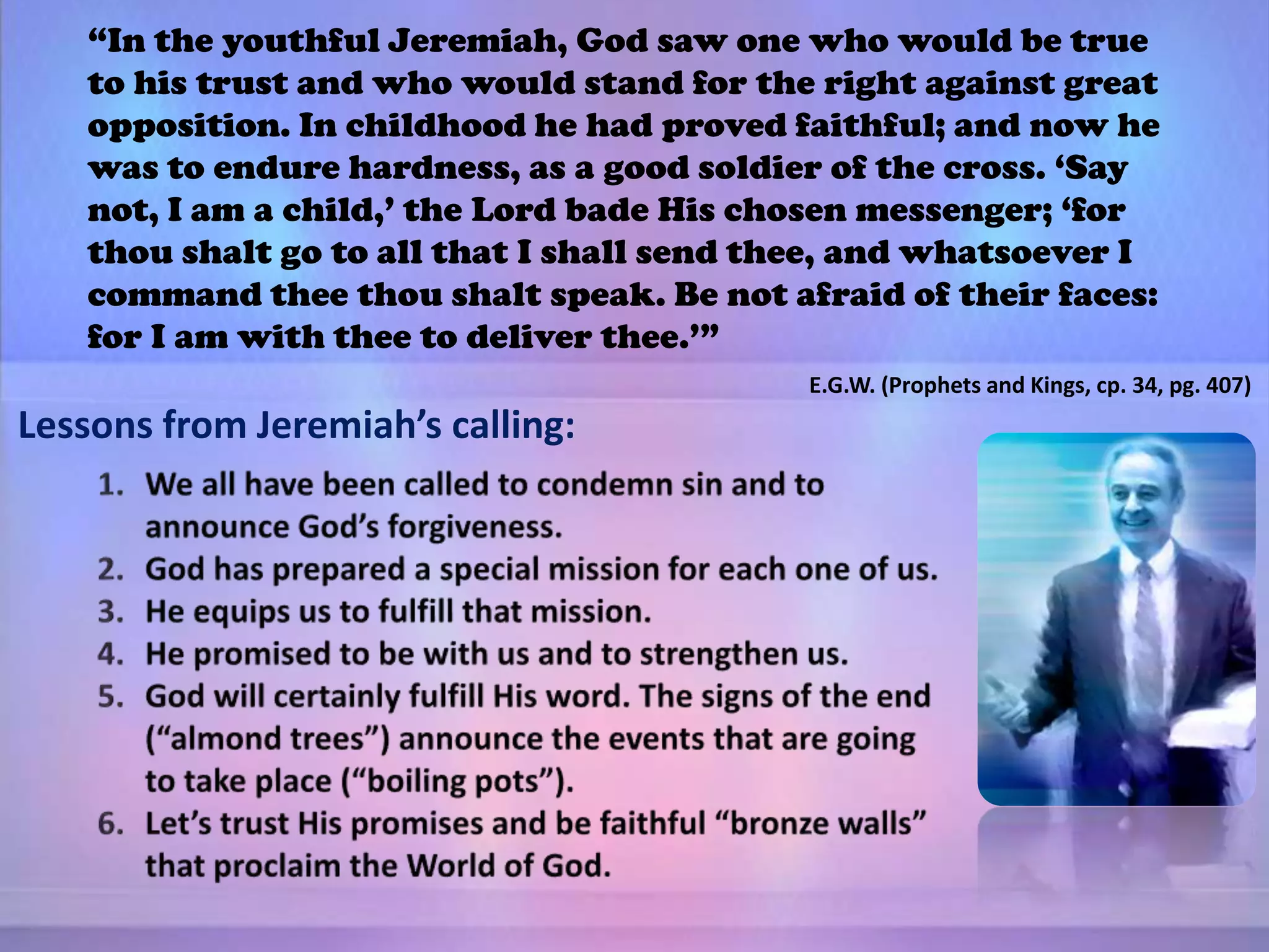 01. the prophetic calling of jeremiah | PPTX