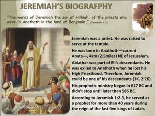 01. the prophetic calling of jeremiah | PPTX