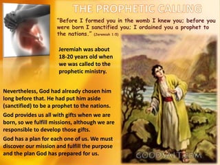 01. the prophetic calling of jeremiah | PPTX