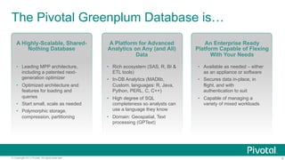 Greenplum Architecture | PDF