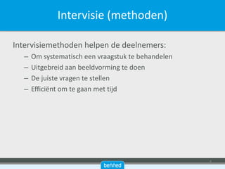 Intervisie met de A4 methode | PPTX