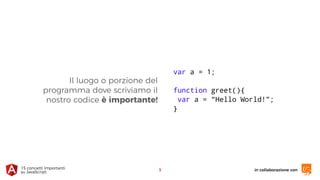 15 concetti importanti su javascript | PPT