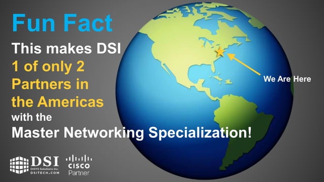 Dsi Achieves Cisco Master Networking Specialization Ppt