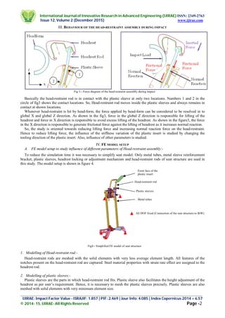 Study of Influence of Different Parameters of Head- Restraints on ...