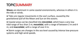 CAMBRIDGE GEOGRAPHY A2 REVISION - COASTAL ENVIRONMENTS: 8.1 WAVES ...