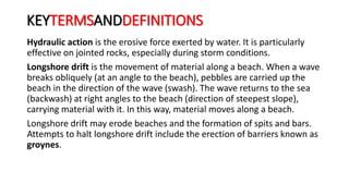 CAMBRIDGE GEOGRAPHY A2 REVISION - COASTAL ENVIRONMENTS: 8.1 WAVES ...