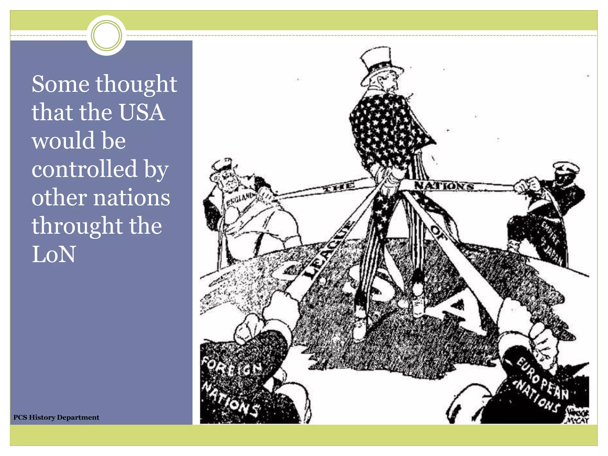 CAMBRIDGE IGCSE/AS HISTORY: THE LEAGUE OF NATIONS 1919-1939 | PPTX