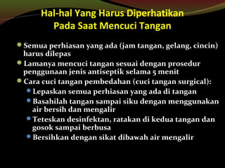 SCRUBBING PADA PEMBEDAHAN | PPT