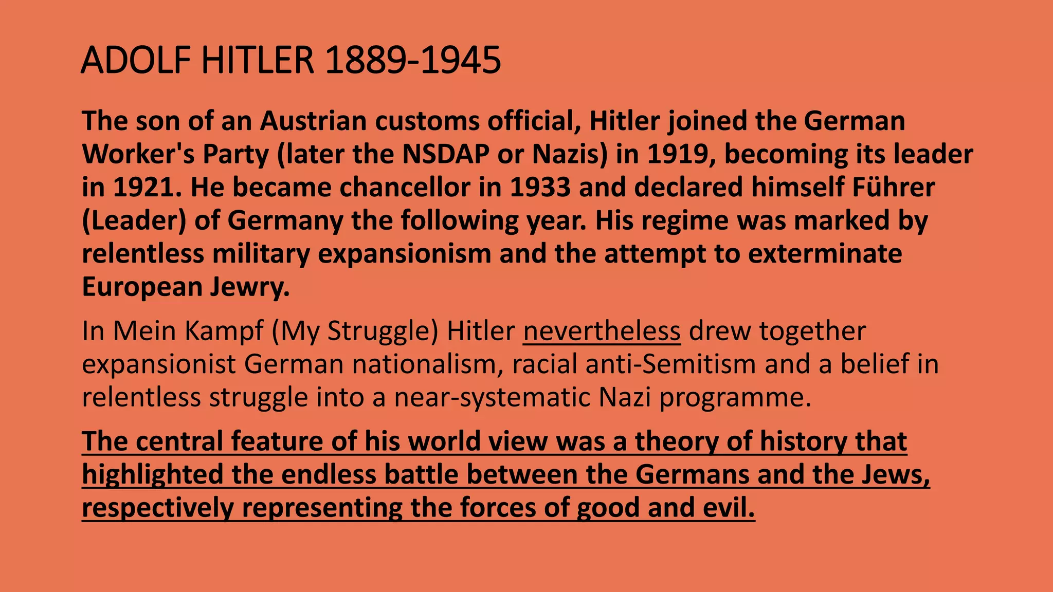 FASCISM | PPTX | Politics