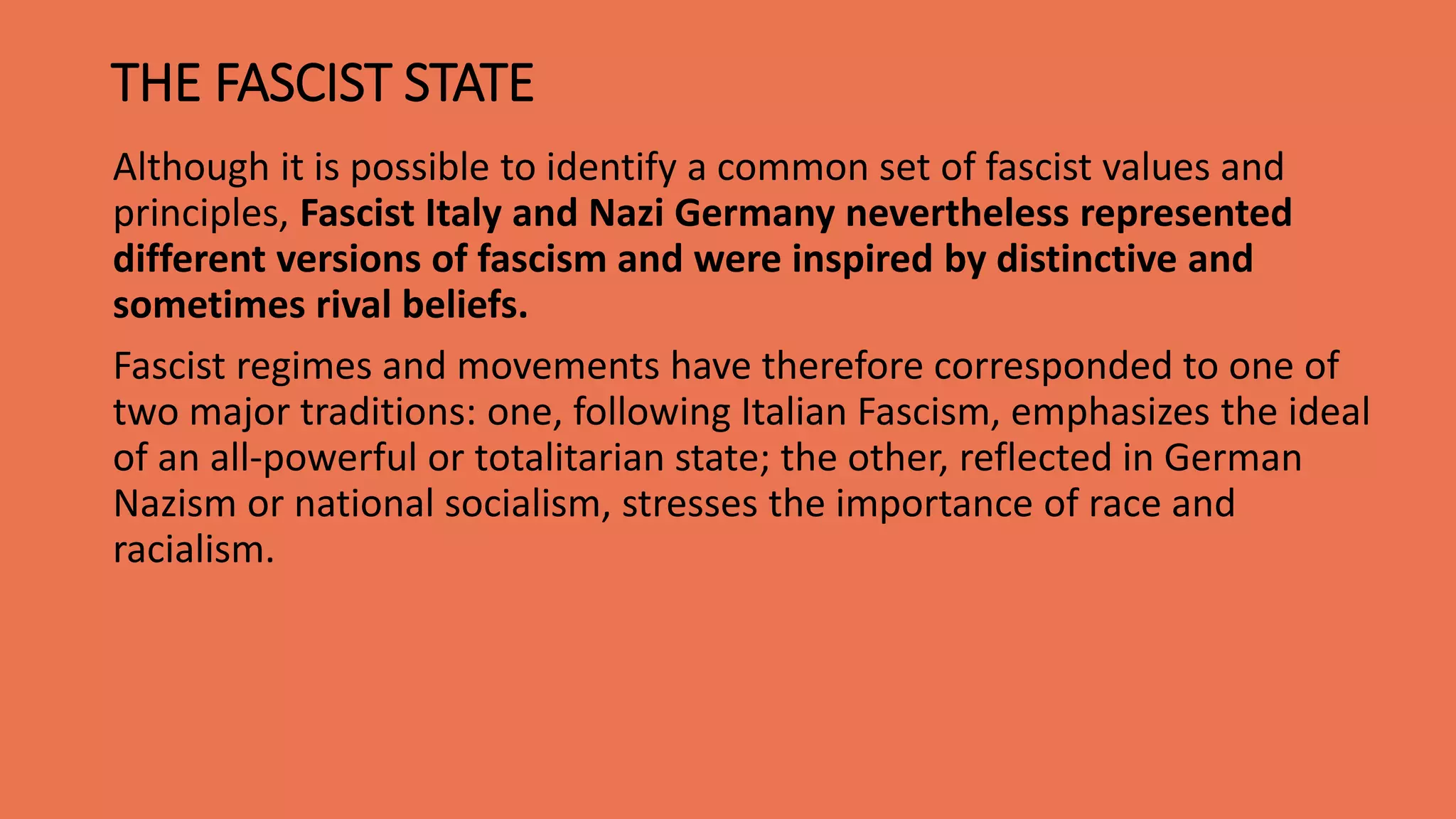 FASCISM | PPTX