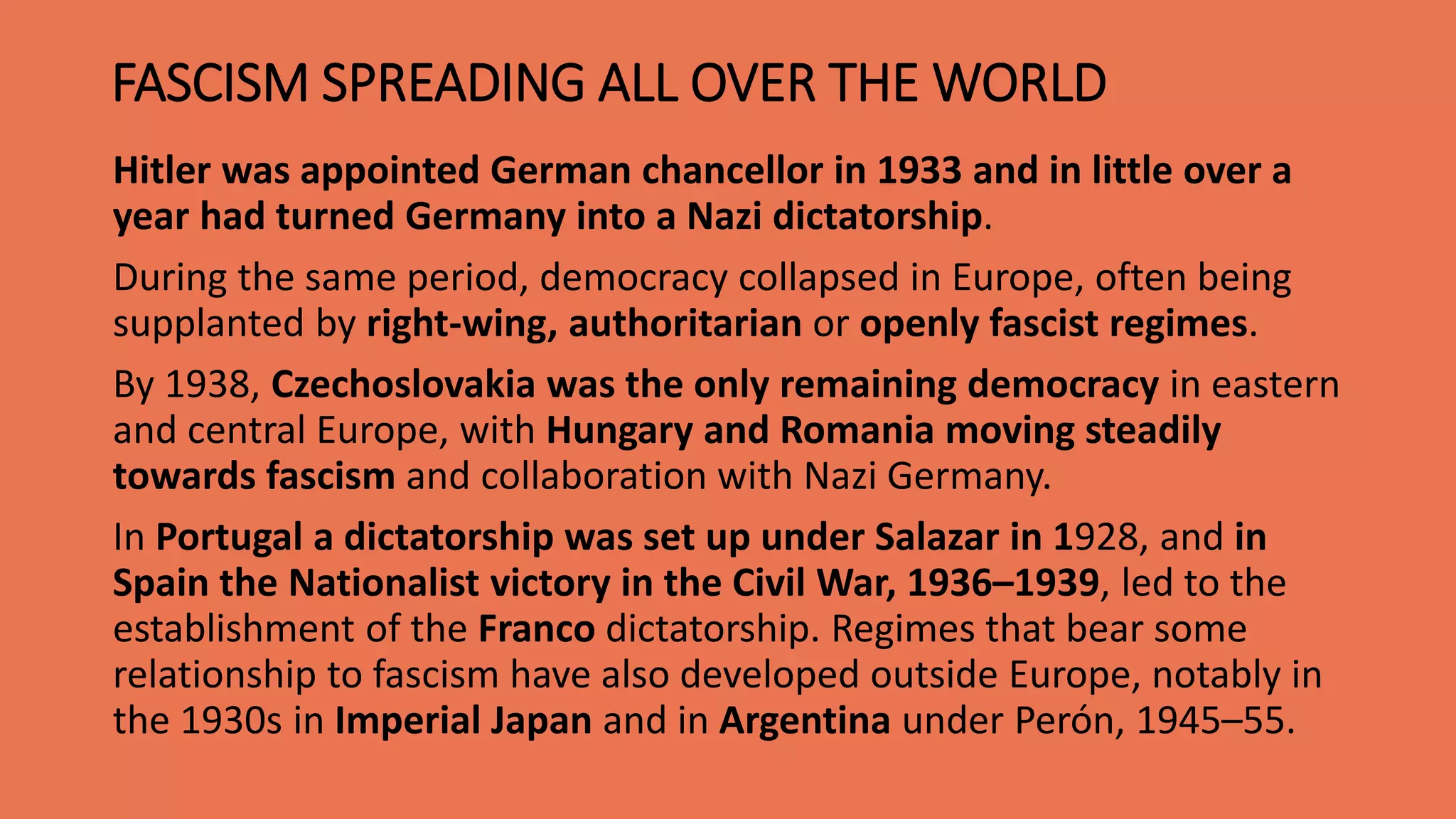 FASCISM | PPTX