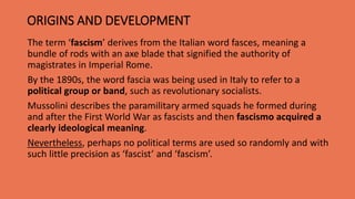 FASCISM | PPTX