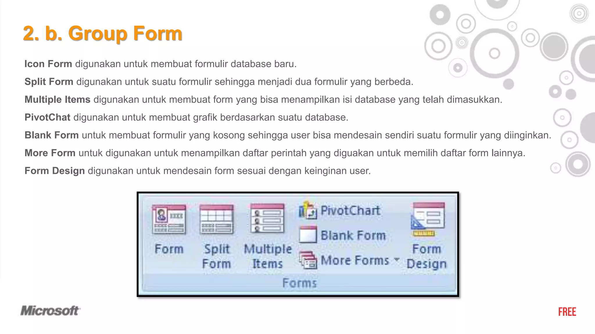 01. pengenalan ms access | PPTX