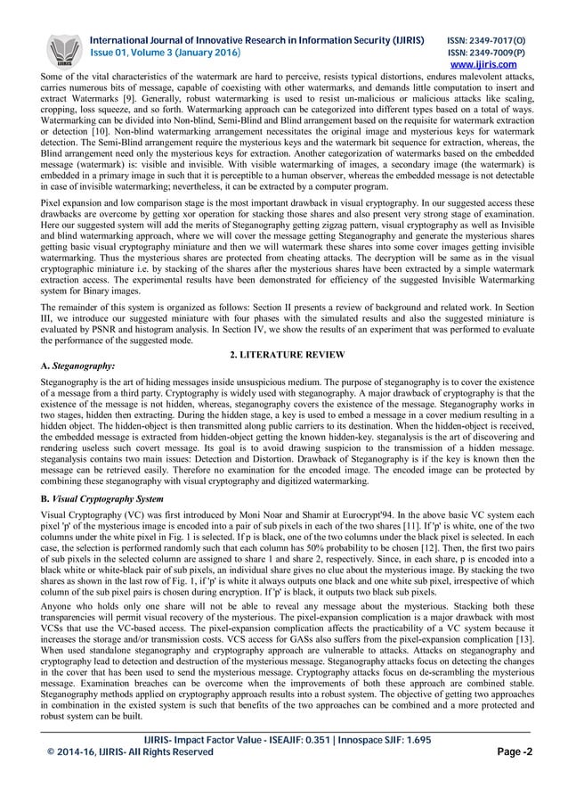 Secure Data Encryption And Authentication Using Visual Cryptography In The Tsvec Algorithm Pdf