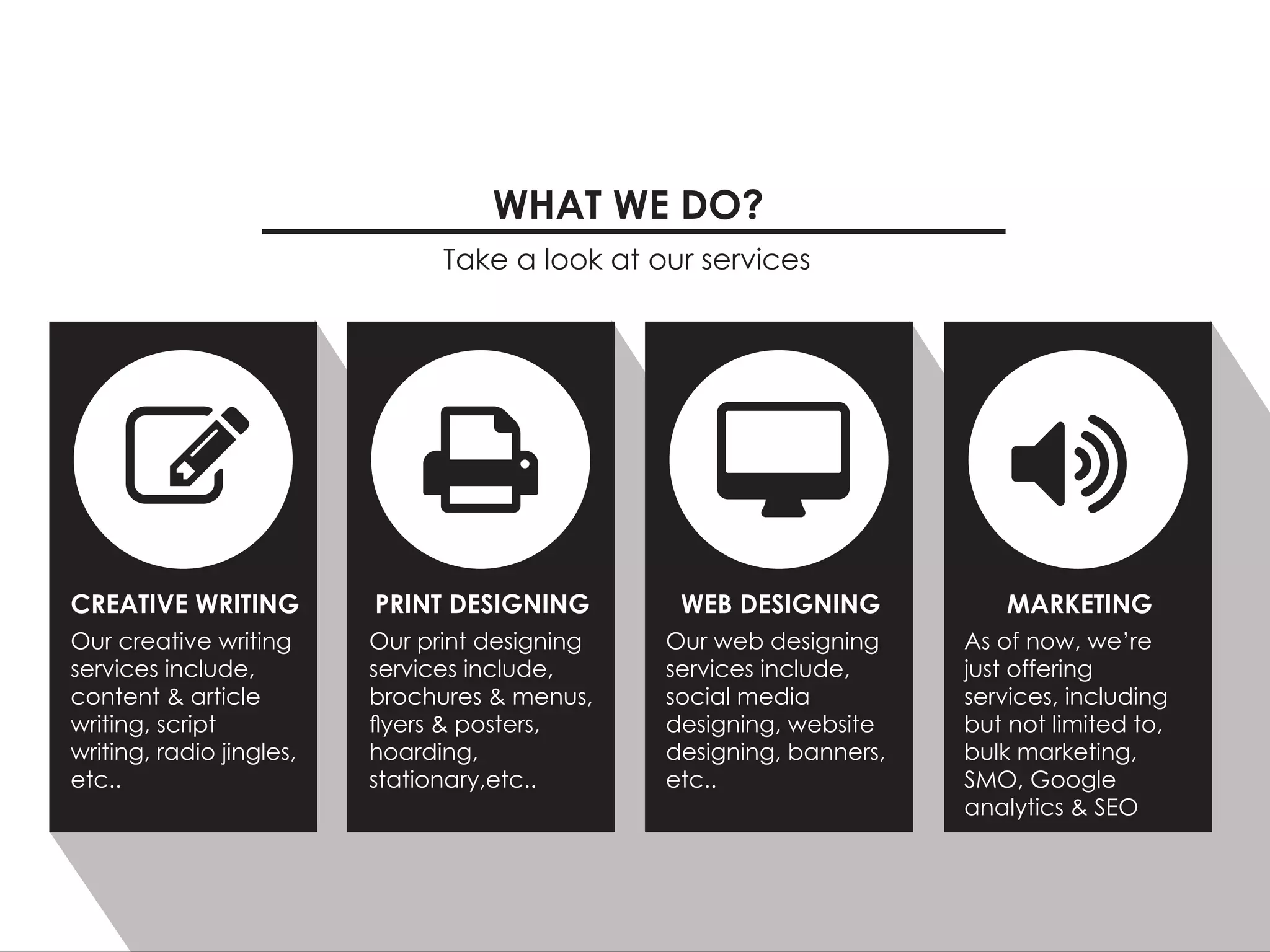 Introduction of a creative agency | The Dope Resources | PPT