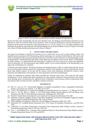 GIS-3D Analysis of Susceptibility Landslide Disaster in Upstream Area of Jeneberang River ...