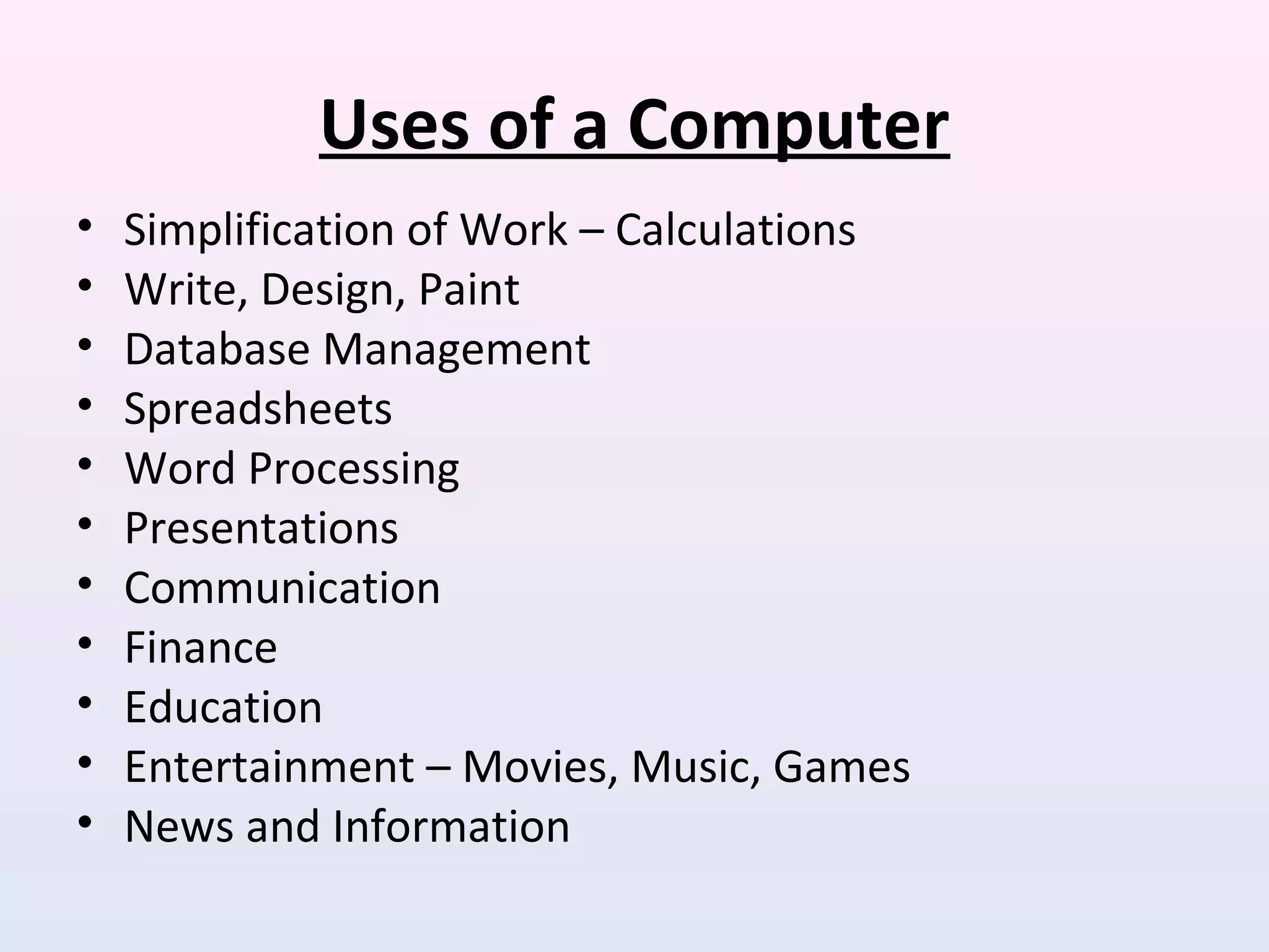 Introduction to computer - History - Generation | PPT