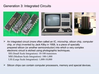 Introduction to computer - History - Generation | PPT