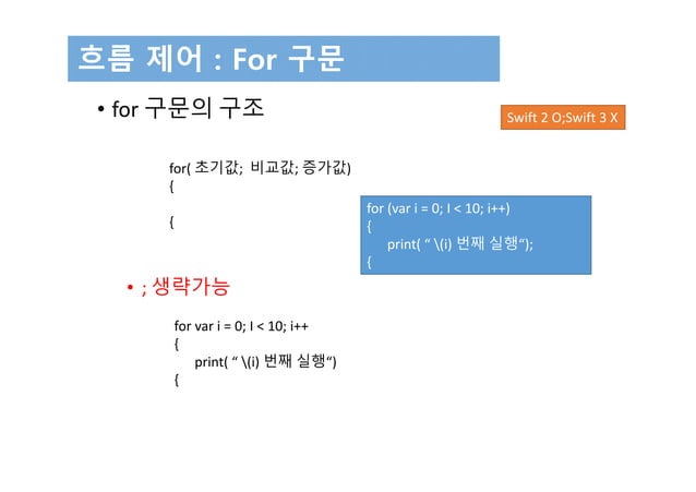 Swift 3 Programming for iOS | PPT