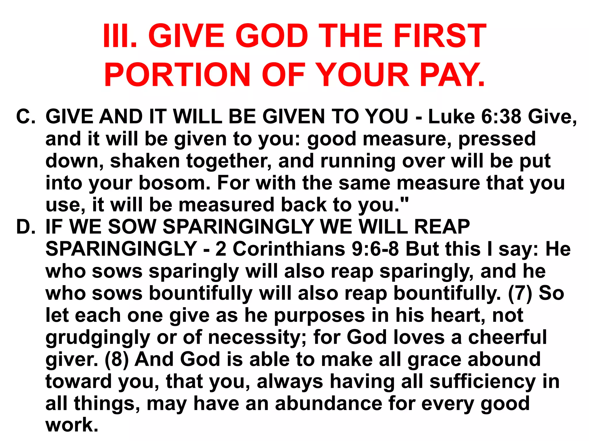 first and foremost | PPT