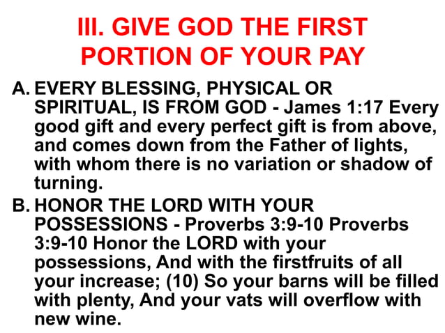 first and foremost | PPT