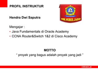 01. Pengenalan OA Java Fundamentals | PPTX