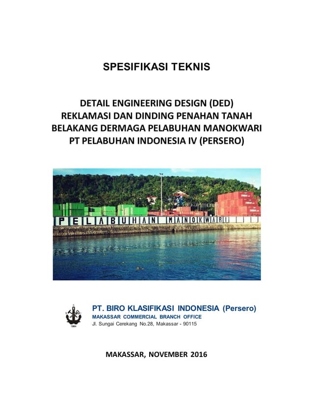 01. (sampul) rks & spesifikasi | PDF