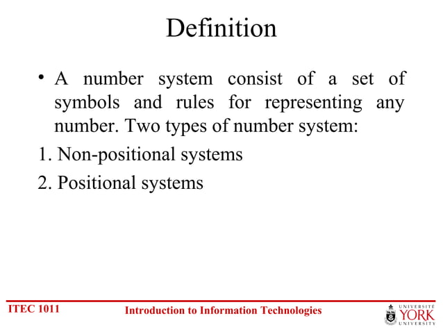 Number systems | PPT