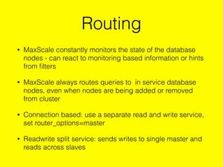 Introduction to MariaDB MaxScale | PDF