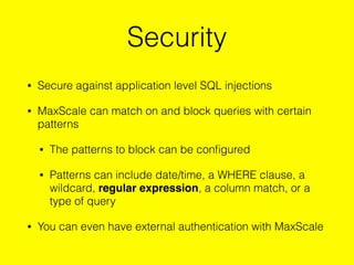 Introduction to MariaDB MaxScale | PDF
