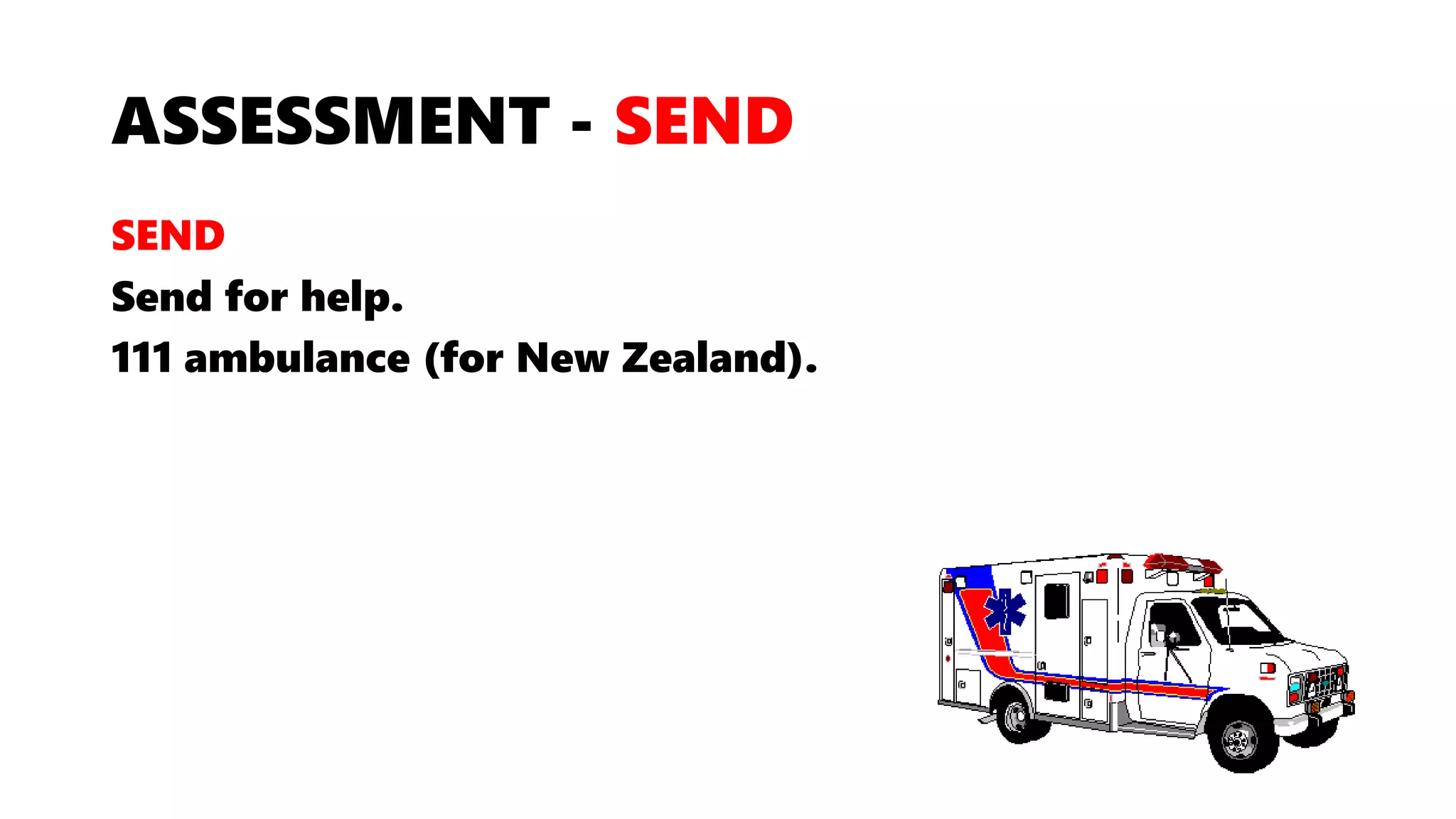 FIRST AID: ASSESSMENT | PPTX