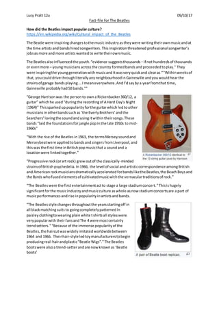 01. fact file for the beatles improved | DOCX