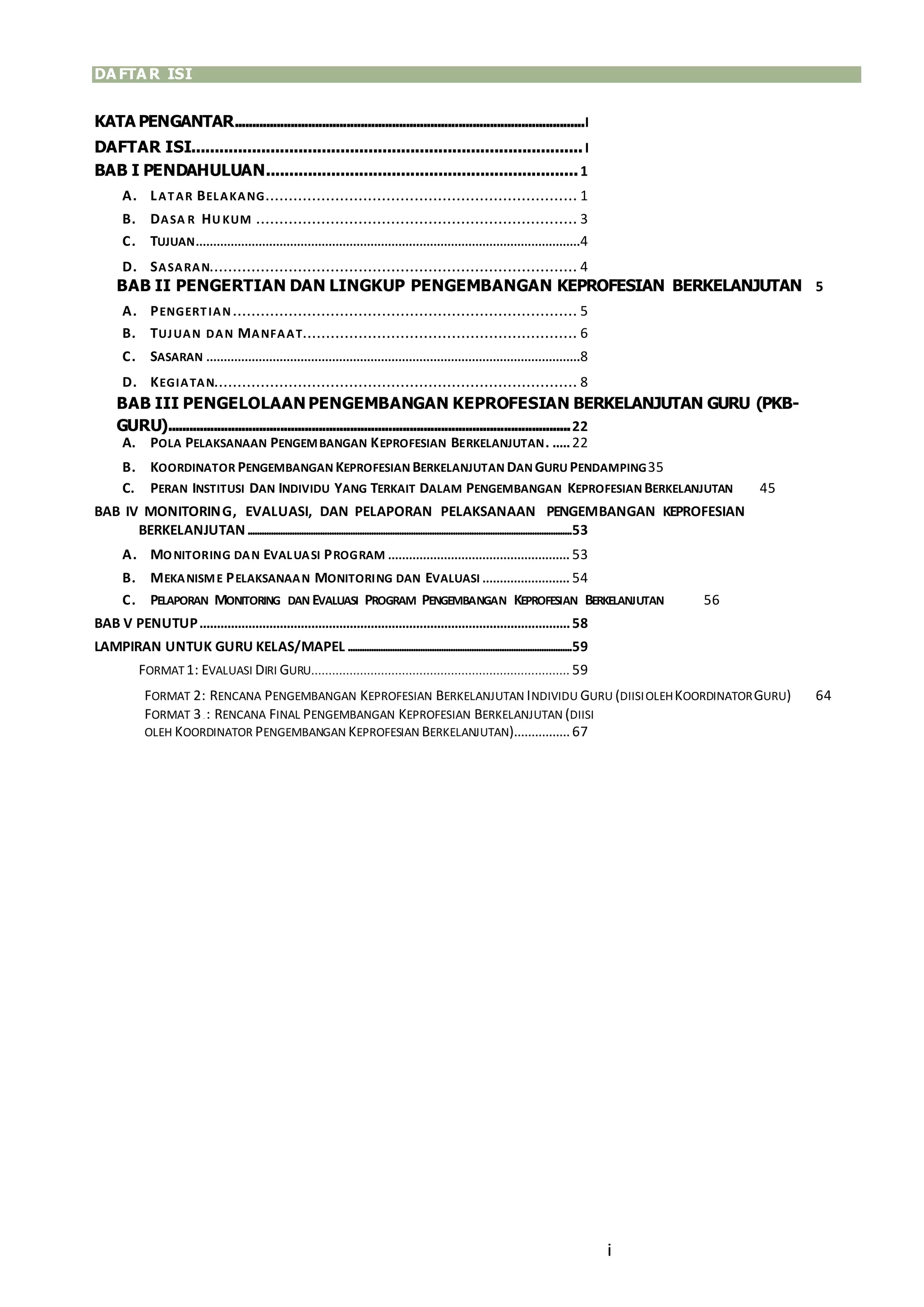 buku 1 rev2 pedoman pengelolaan pkb | PDF