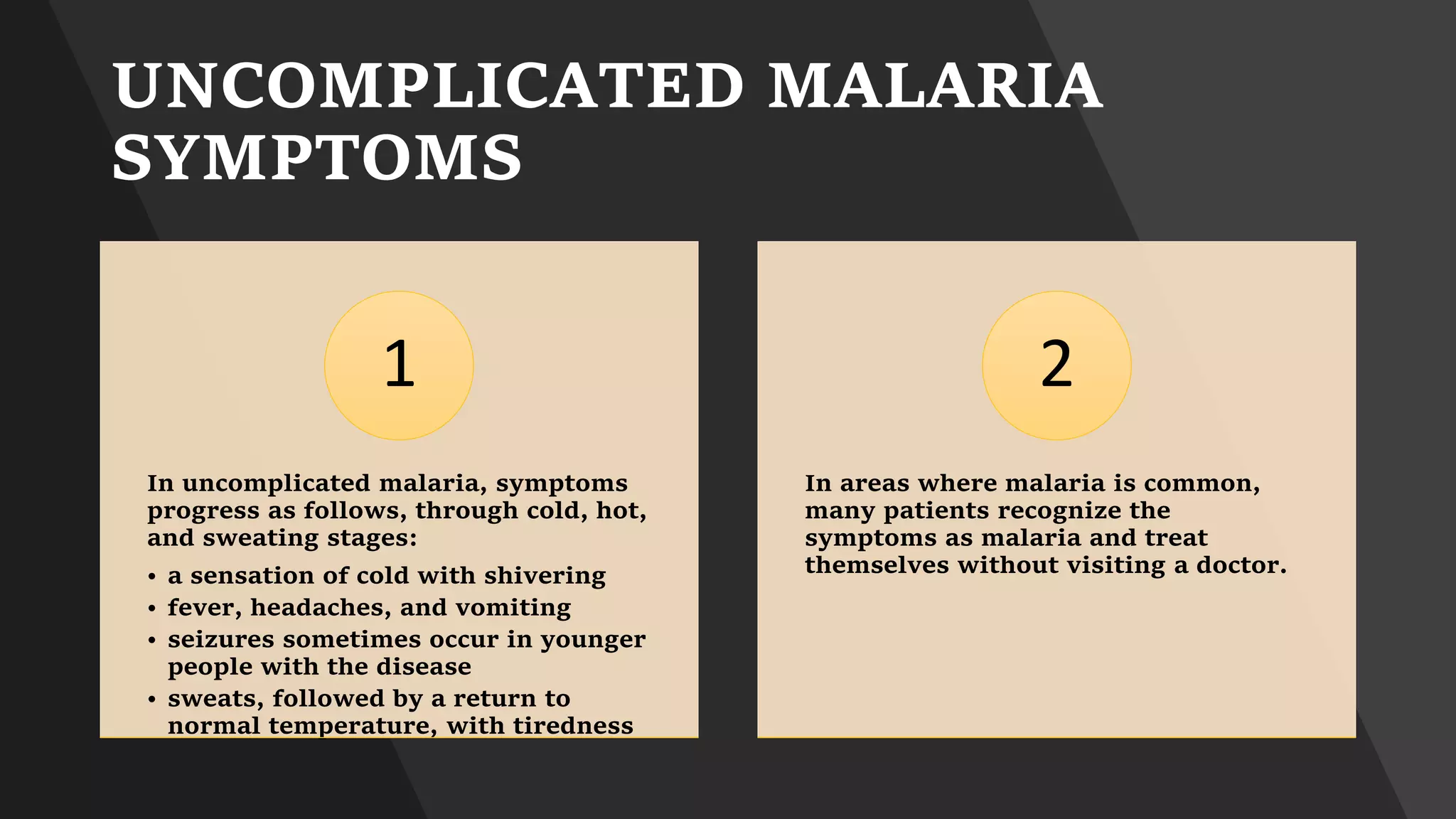 GEOGRAPHY NCEA LEVEL 2: MALARIA - SYMPTOMS, TREATMENT, PREVENTION | PPTX