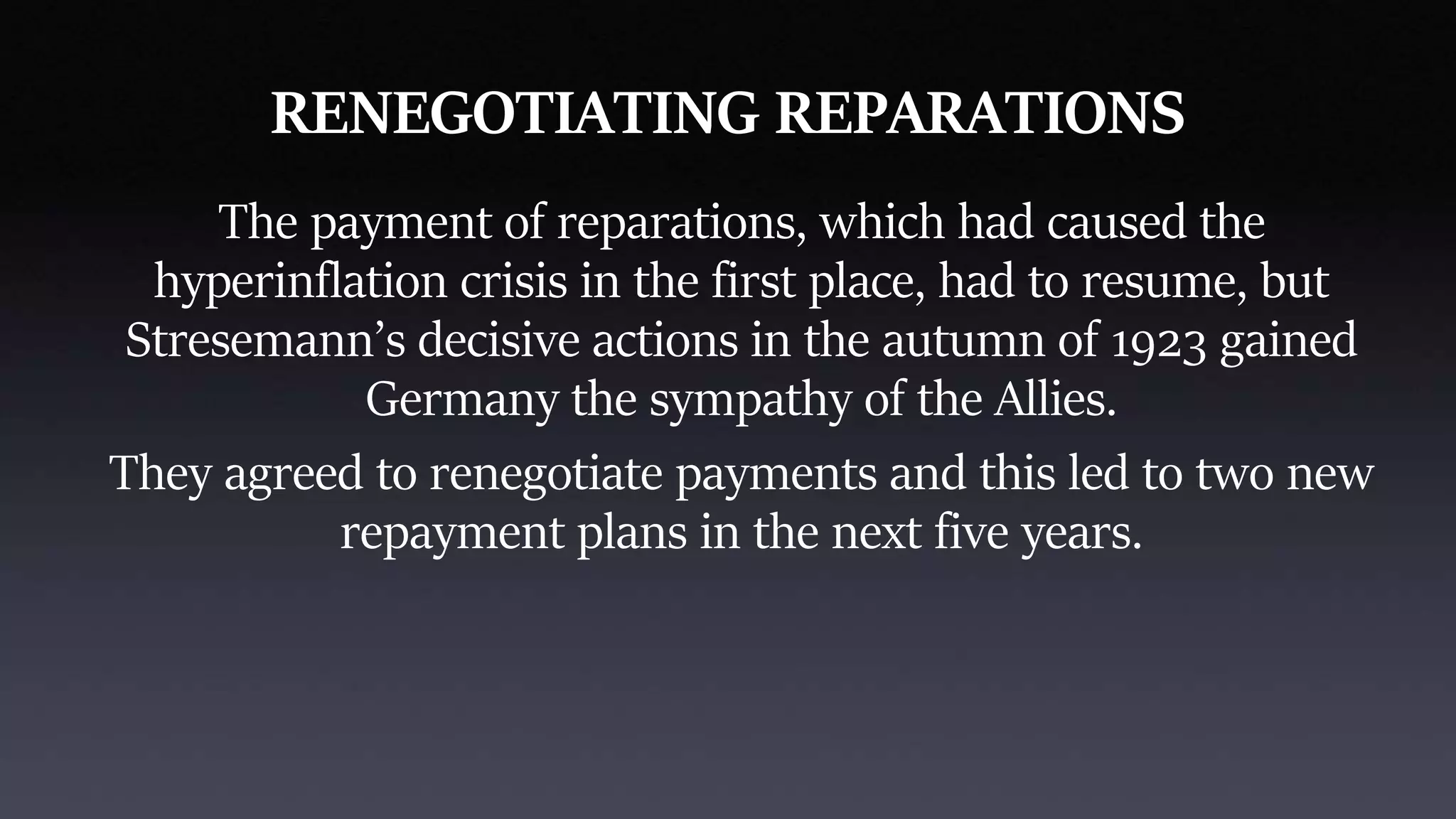 NAZI GERMANY: WEIMAR REPUBLIC 1924-1929 | PPTX