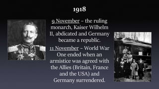 NAZI GERMANY: WEIMAR REPUBLIC 1924-1929 | PPTX