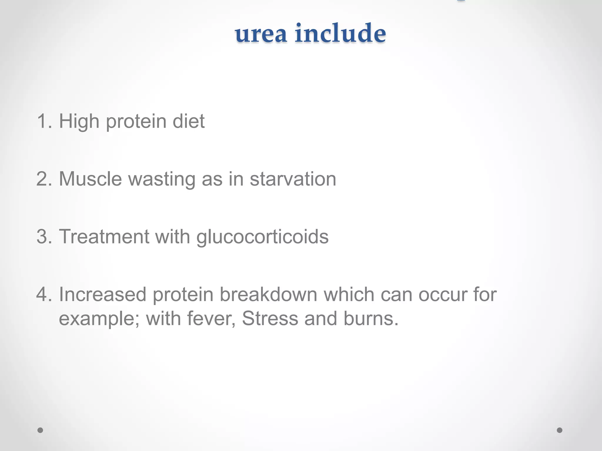 urea-Chemical Pathology | PPTX