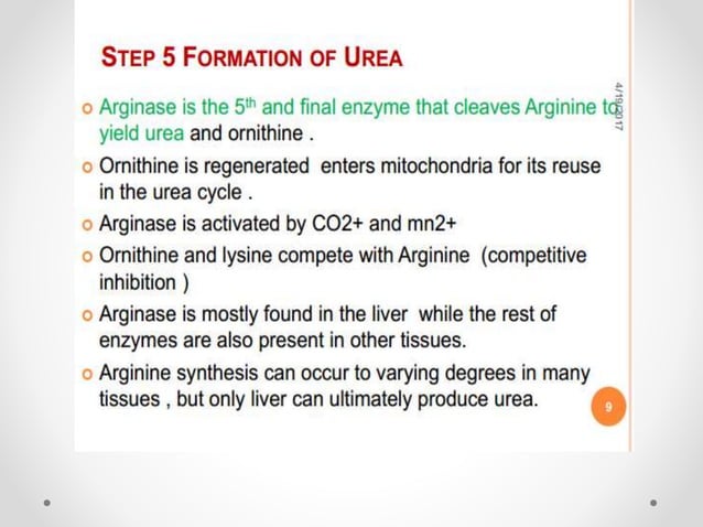 urea-Chemical Pathology | PPTX