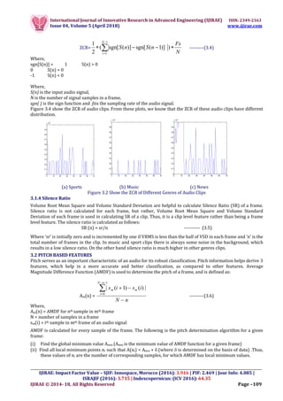 CONTENT BASED AUDIO CLASSIFIER & FEATURE EXTRACTION USING ANN TECNIQUES | PDF