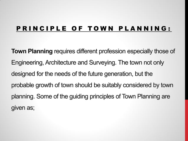 01. introduction of town planning | PDF
