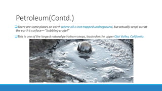 01. introduction to petroleum geology | PDF
