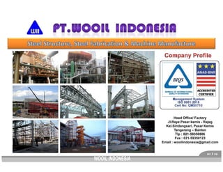 01. company profile 2018 (wooil) | PDF