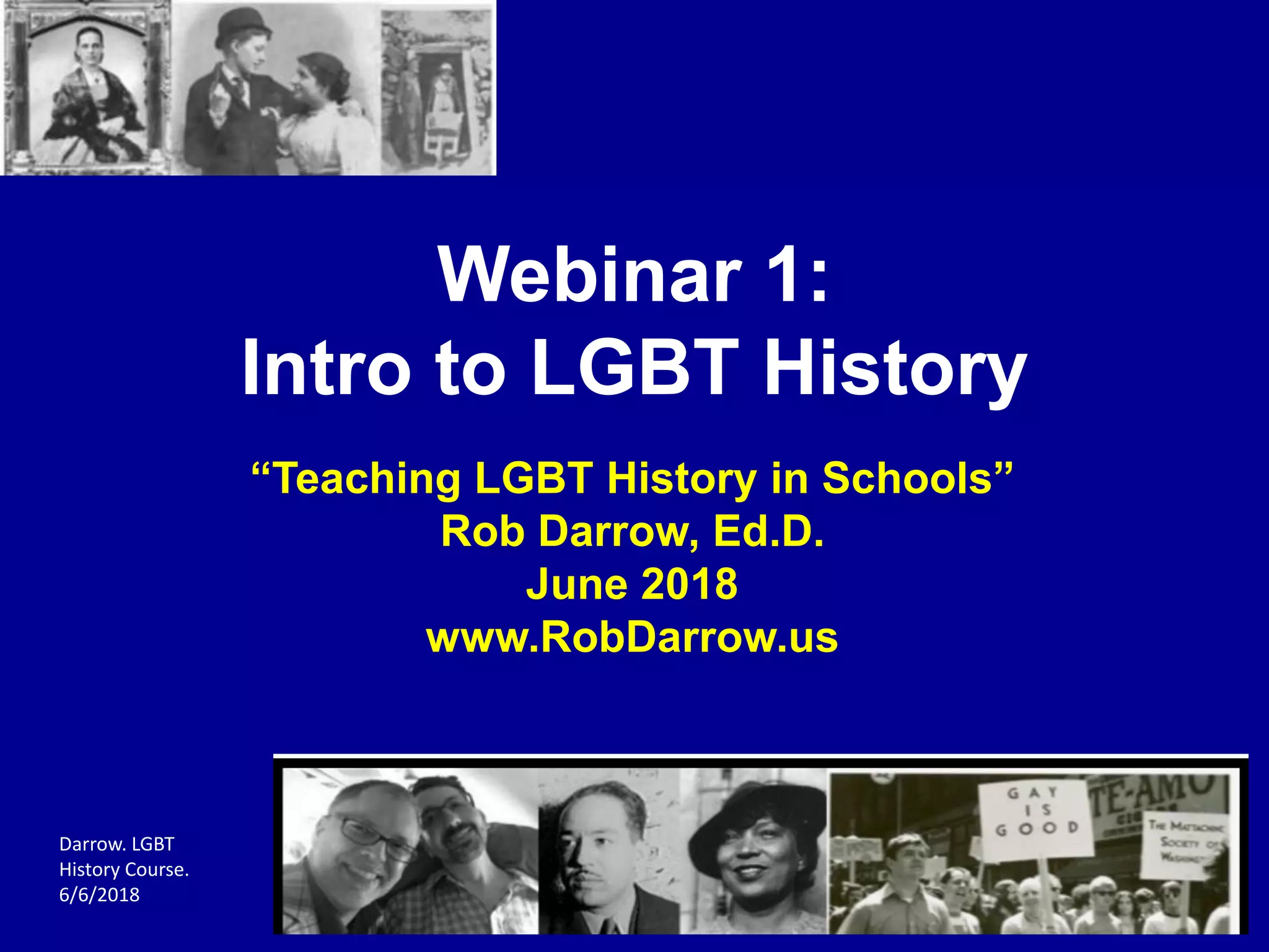 Intro to LGBT History | PPTX